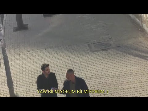 BİNGÖL'DE ALMANCA ADRES SORMA ŞAKASI SOSYAL DENEY