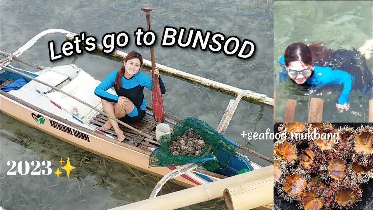 Tara swimming sa BUNSOD sa gitna ng Dagat🌊| Seafood Mukbang| Palompon ...