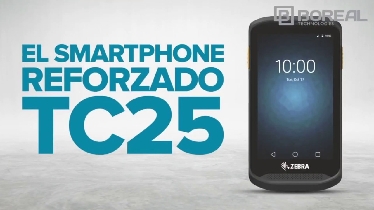 Zebra TC25 Lanzamiento - Boreal Technologies - YouTube
