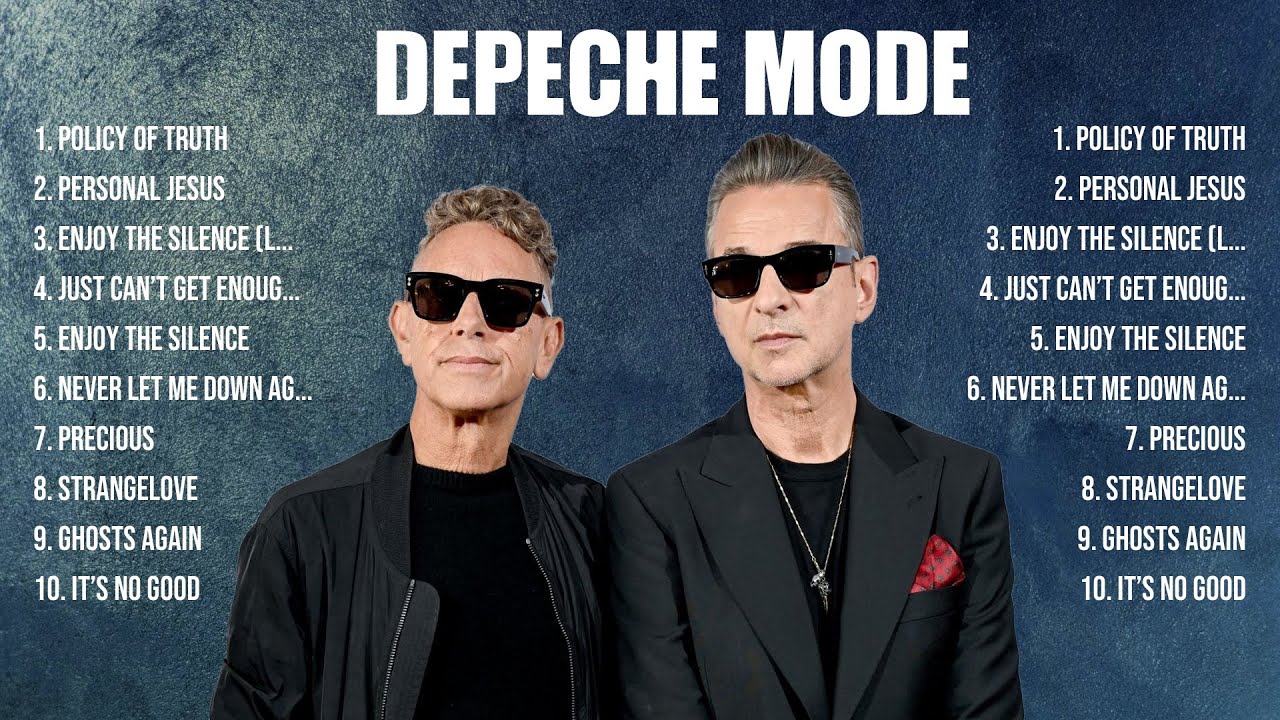 Depeche Mode Greatest Hits Full Album ️ Full Album ️ Top 10 Hits of All ...
