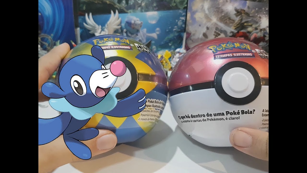 Pokemon Tcg - Unboxing Lata Pokebola. - YouTube