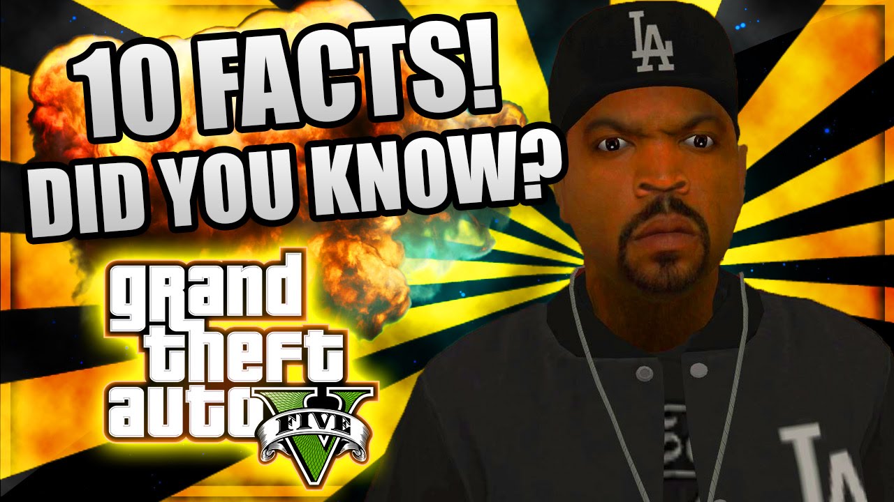Top 10 Funny & Amazing Facts about GTA V (Grand Theft Auto GTA 5 Video ...