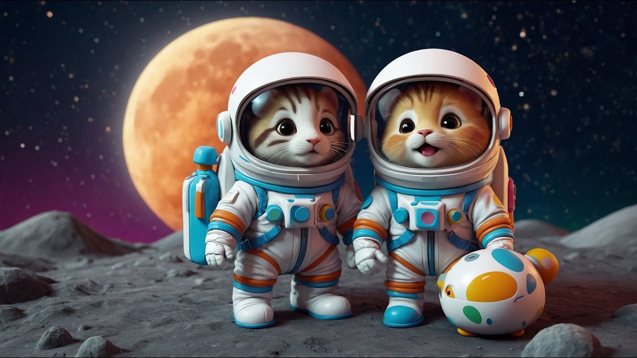 Moon Base | Kids Songs Cartoon Animation & Nursery Rhymes Dance - YouTube