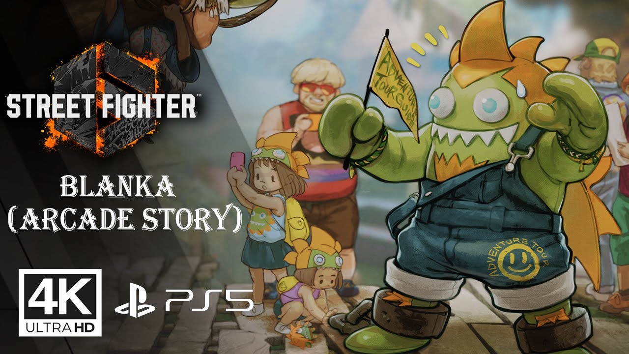STREET FIGHTER 6 - BLANKA [ARCADE STORY] PS5 ️4K 🎵ᵁᴴᴰ 60ᶠᵖˢ - YouTube