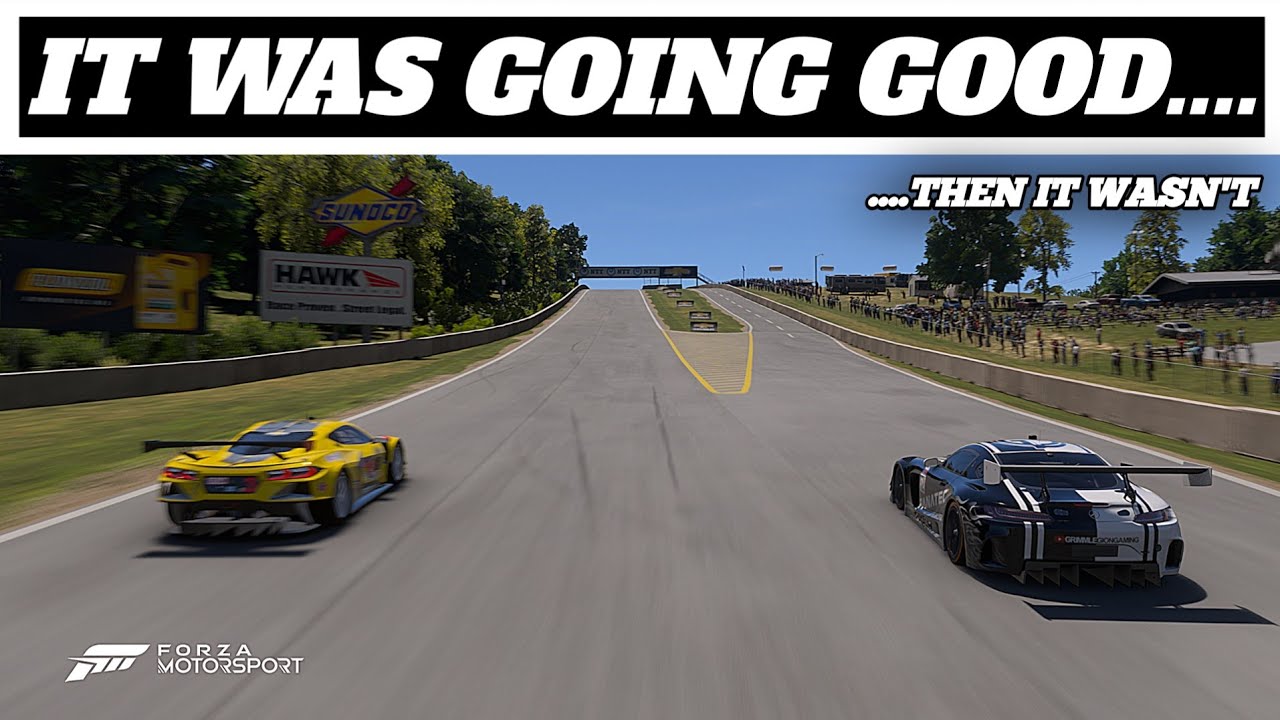 Forza Motorsport - Road America Blunder (Private Lobby GT Racing) - YouTube