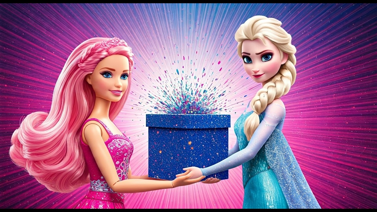 Disney Frozen vs. Barbie: Unboxing Battle Royale - YouTube