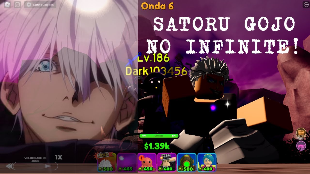 SATORU GOJO NO INFINITE SOZINHO! - ASTD SERIES #6 - YouTube