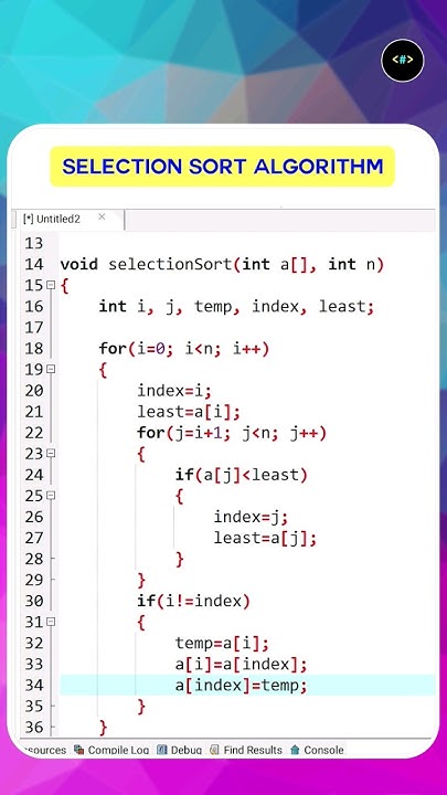 Selection Sort Dsa Dsalgo Datastructures Algorithm Cprogramming Cprogramminglanguage Us