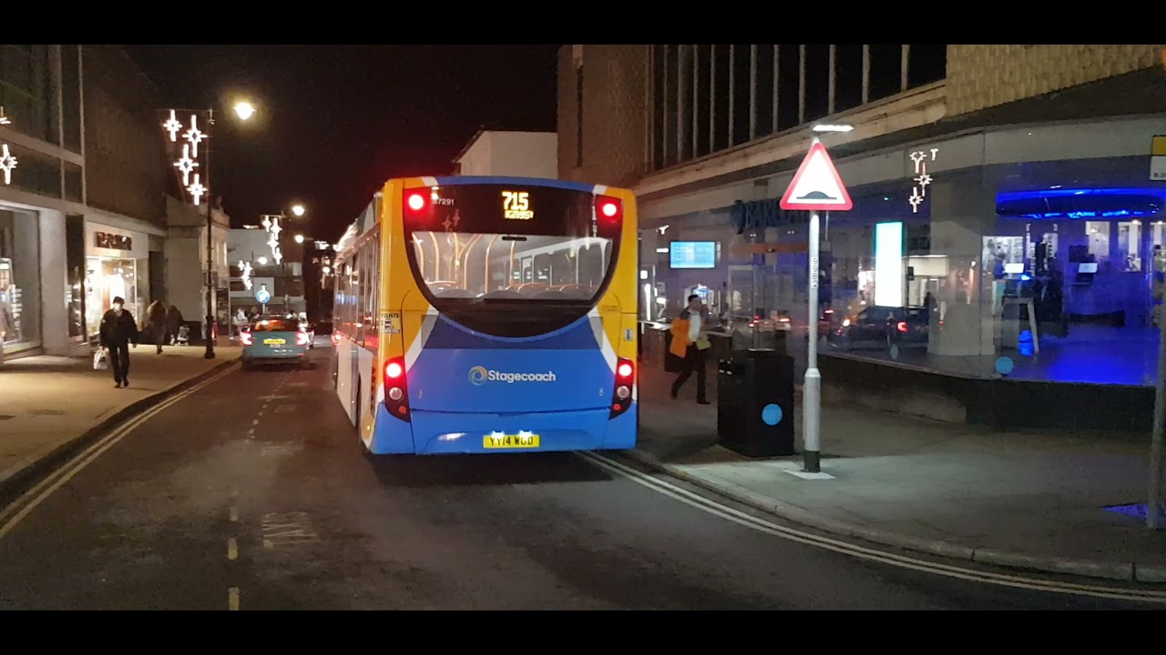 Here is the new livery stagecoach bus 37292 on the number 715 in ...