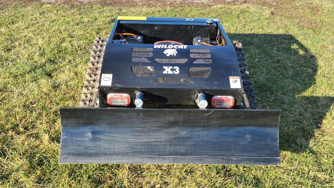 Wildcat Machinery - X3 BUSH HOG MOWER - YouTube