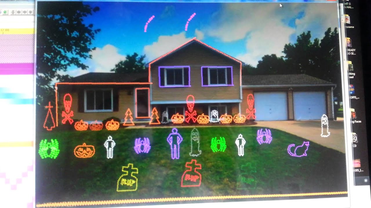 Uptown Funk! Light O Rama Visualizer - YouTube