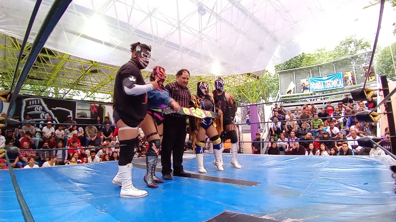 Campeonato Femenil Sexy Violeta Vs Miss Coral | CMLLI (Coliseo Morelos ...