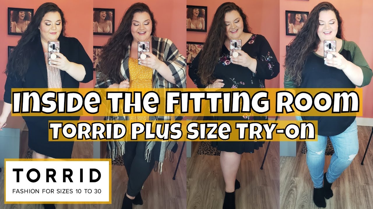 TORRID HAUTE CASH HAUL - Plus Size Inside the Fitting Room - YouTube