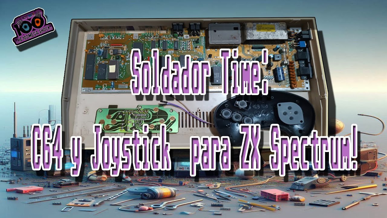 Soldador Time!: C64 y Joystick para Zx Spectrum +3 - YouTube
