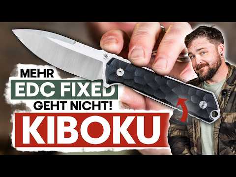 Das EINZIGE MESSER, was du ab jetzt WIRKLICH BRAUCHST!💥KIBOKU❗Das NEUE LUCAS BURNLEY EDC FIXED😍Böker