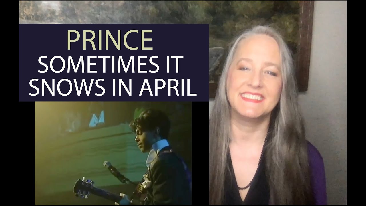 Voice Teacher Reaction to Prince - Sometimes It Snows in April (Live At ...