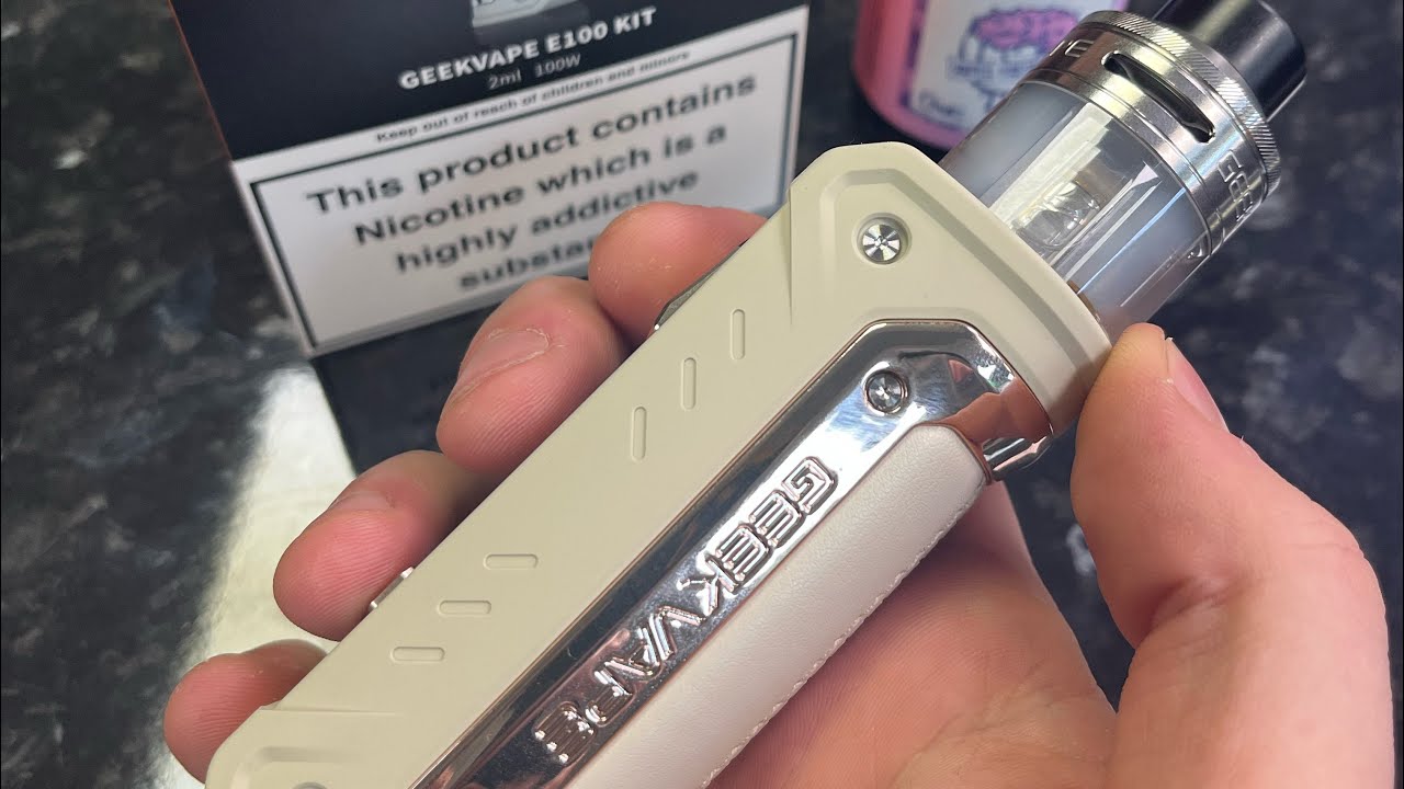 GEEKVAPE E100 kit vape / ecig review 🔥💥🔥💥 - YouTube