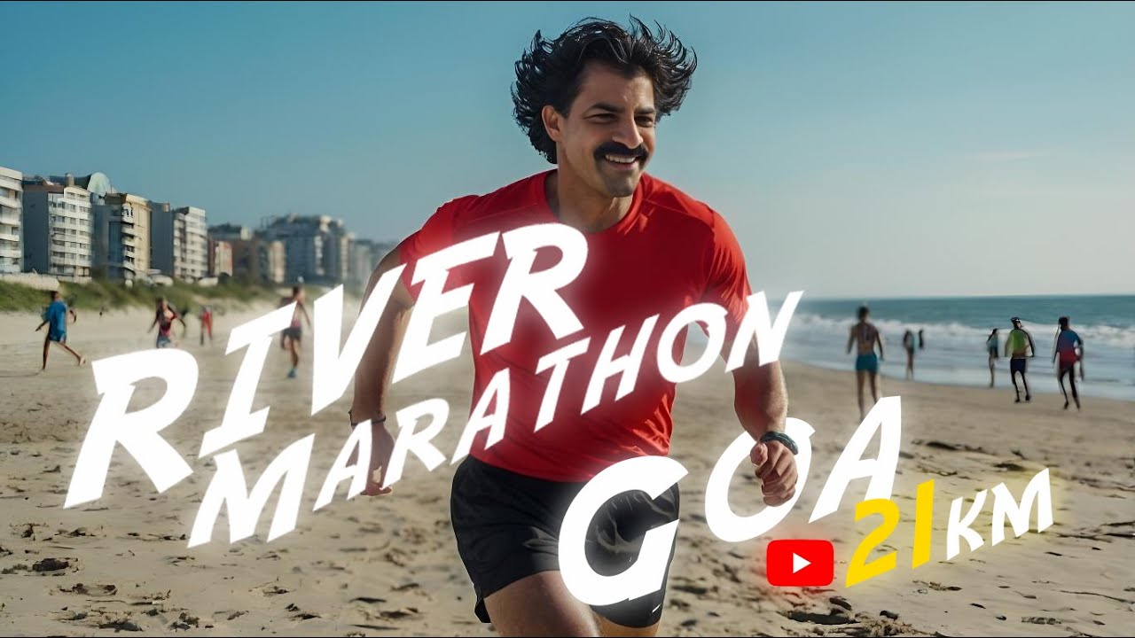 Running 21km in Goa 🏃‍ ️🌴| SKF Goa River Marathon | Sajish Narayanan ...