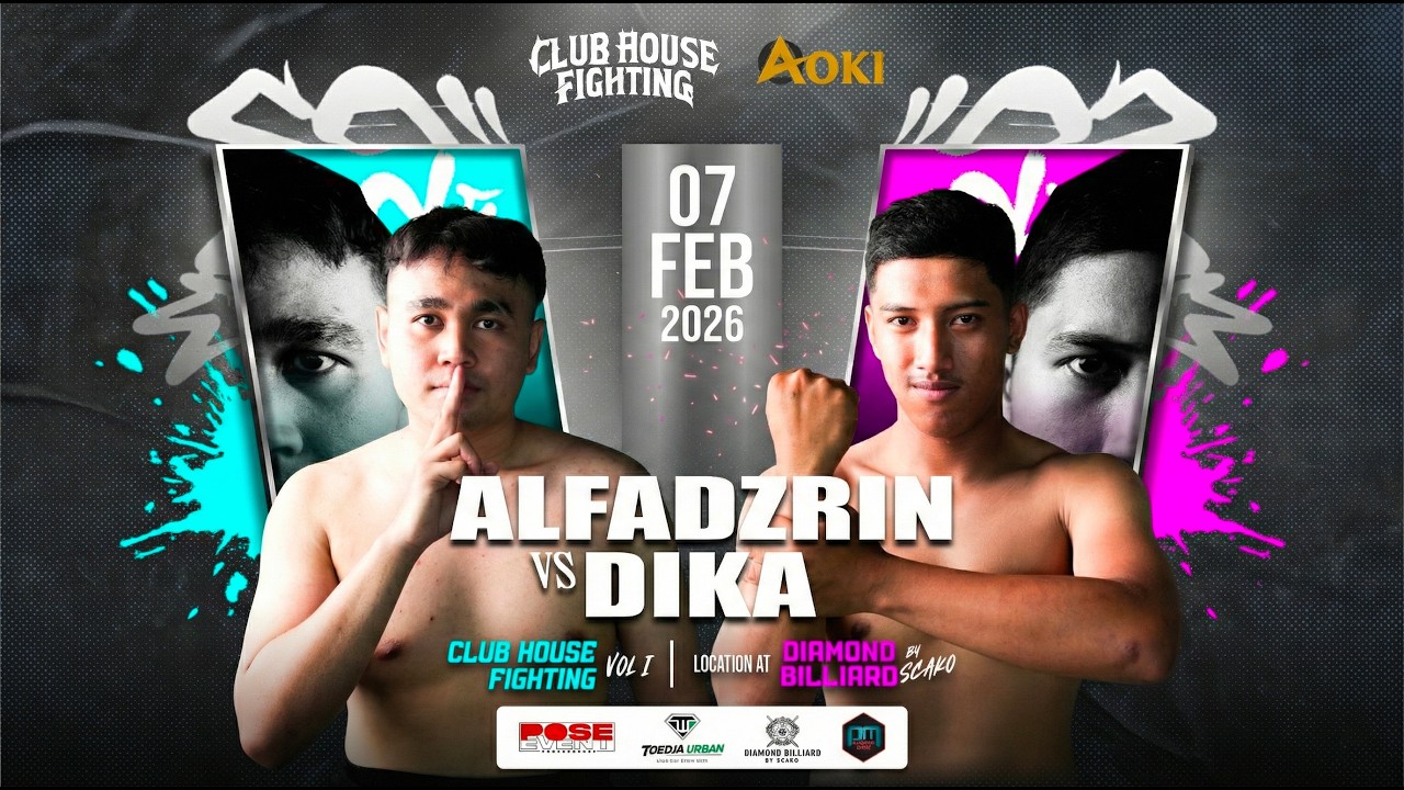 Club House Fighting Vol. I Alfadzrin vs Dika - YouTube