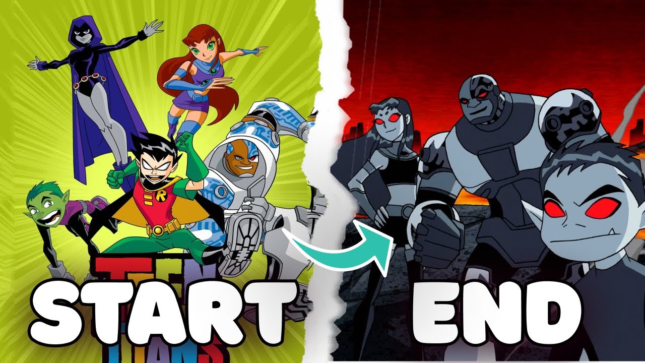 Teen Titans Classic from Beginning to End in 14 Min (Teen Titans Past ...