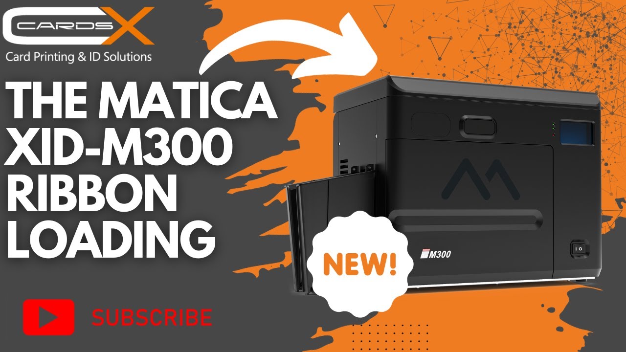 XID-M300 Ribbon Loading | Matica BRAND NEW How to Series!! - YouTube