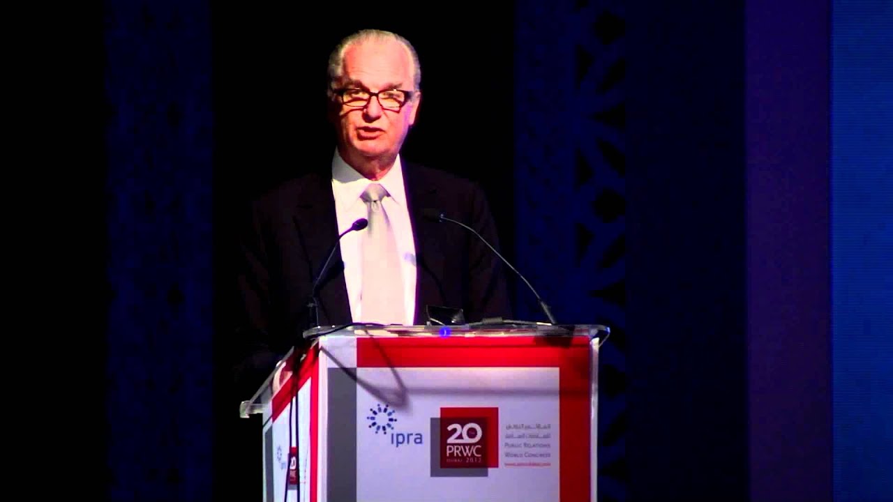 Lord Tim Bell, Chairman, Chime Communications (Bell Pottinger) speaks ...