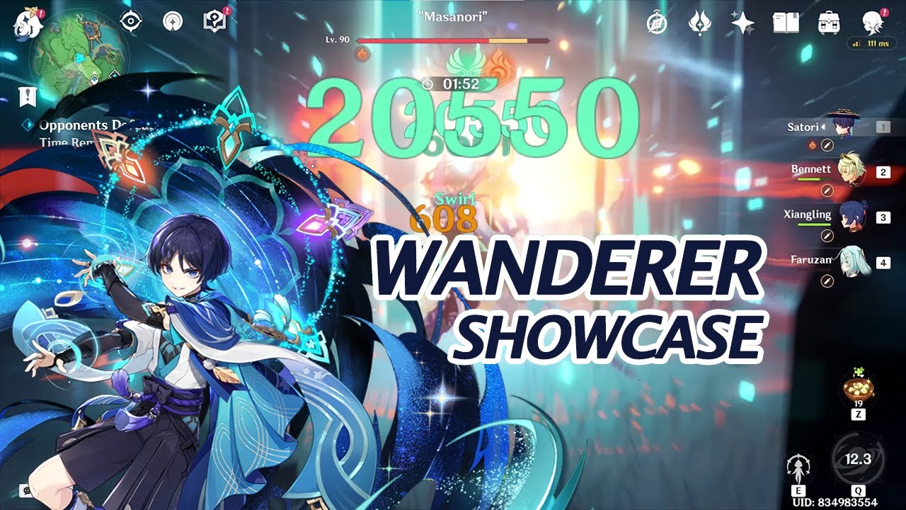 Wanderer Build Showcase - Genshin Impact - YouTube