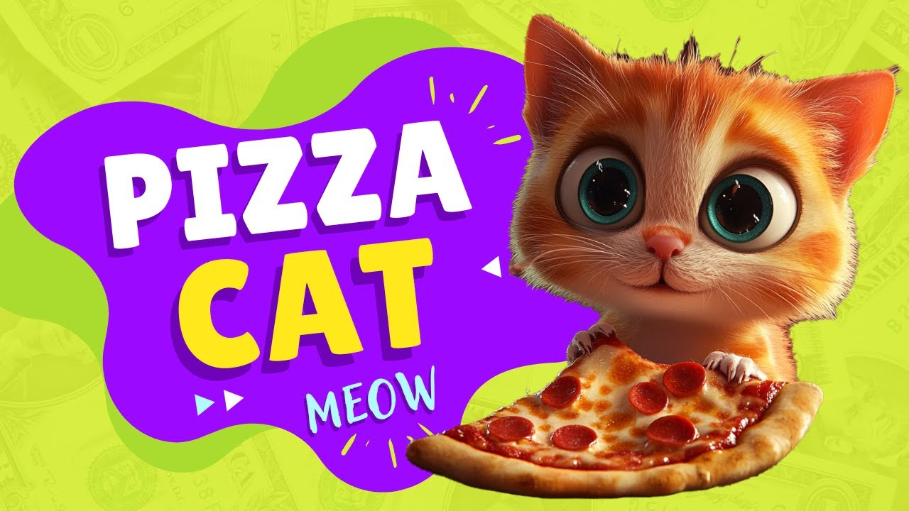 Pizza Cat Song – A Fun, Funny, Silly Kids Song about a Pizza-Loving Cat ...