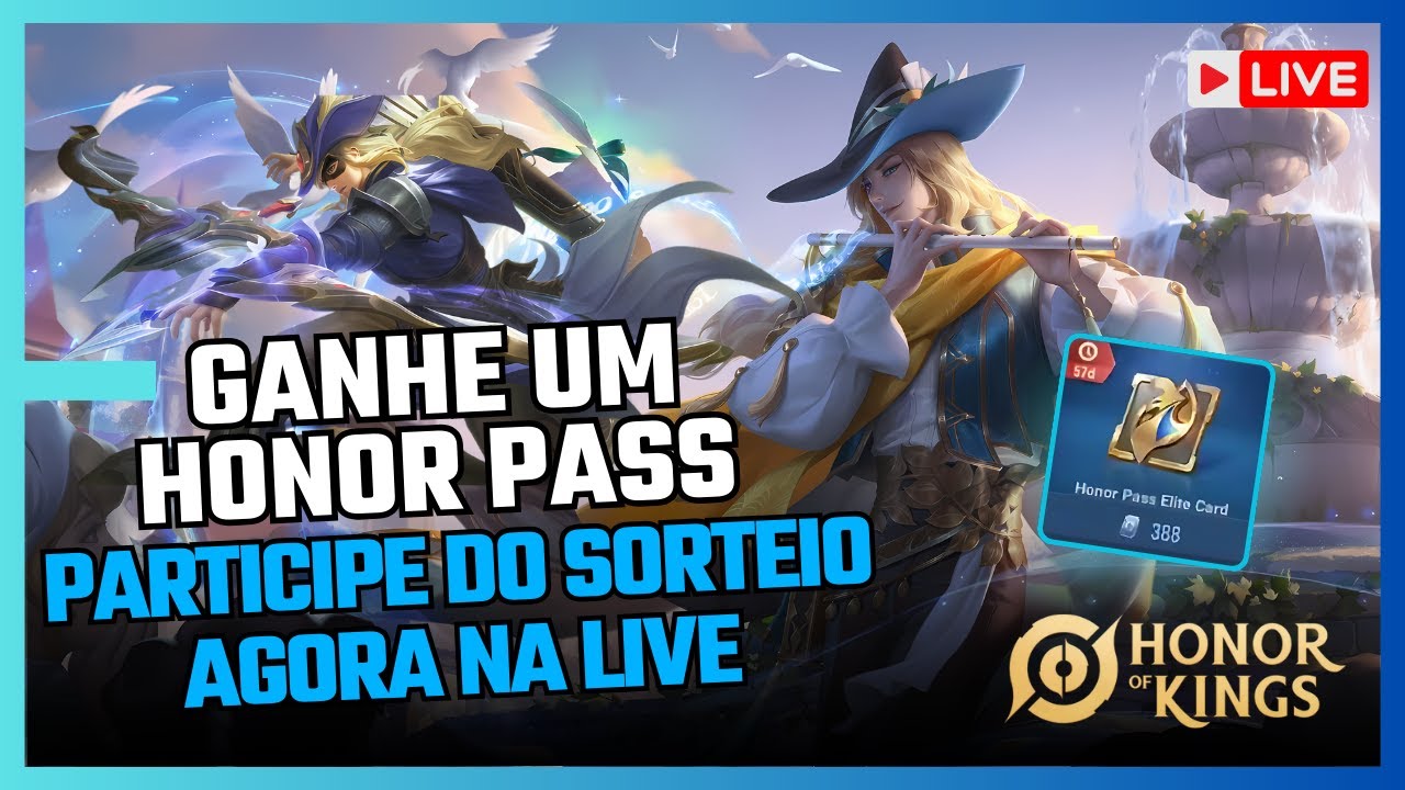 Honor of Kings: Gameplay + Sorteio de Honor Pass para Seguidores ...