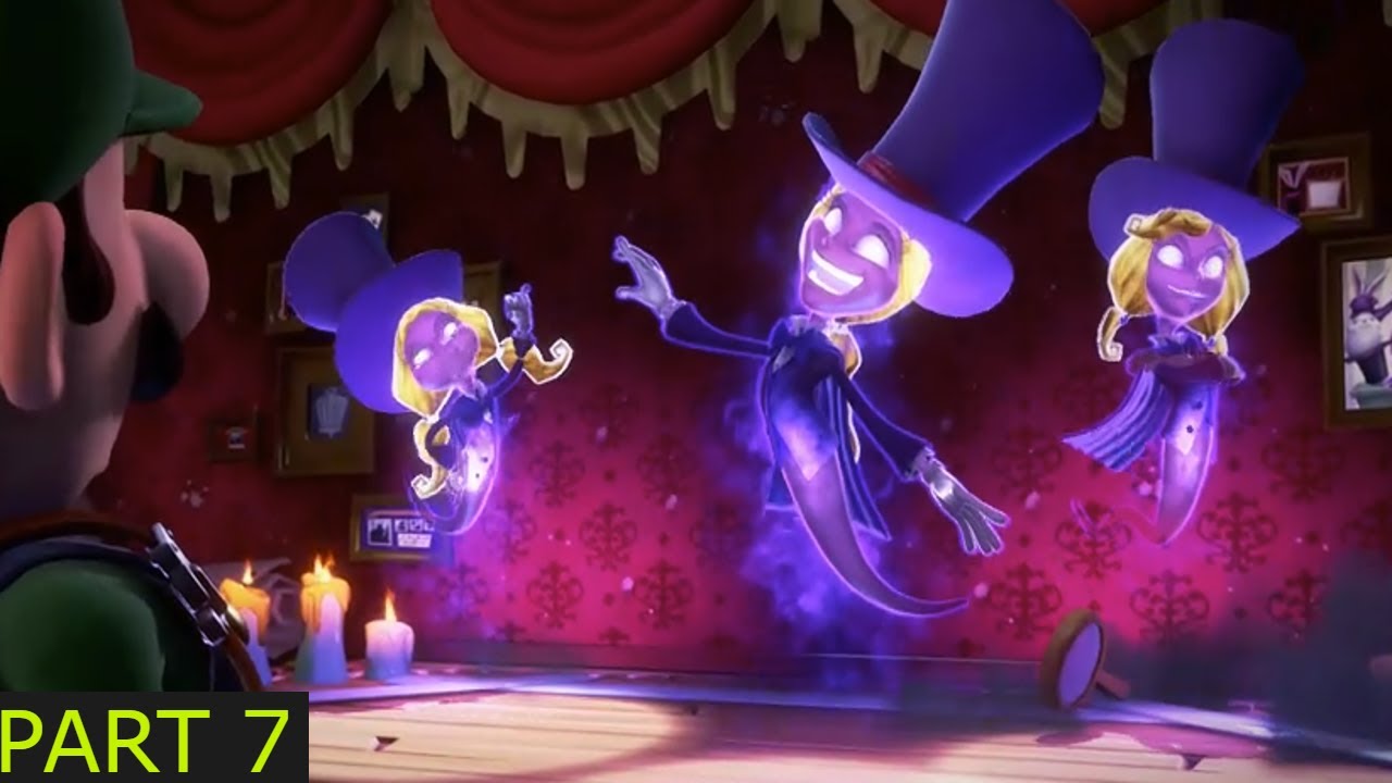 Luigi's Mansion 3 Part 7 - THE MAGIC SISTERS - YouTube