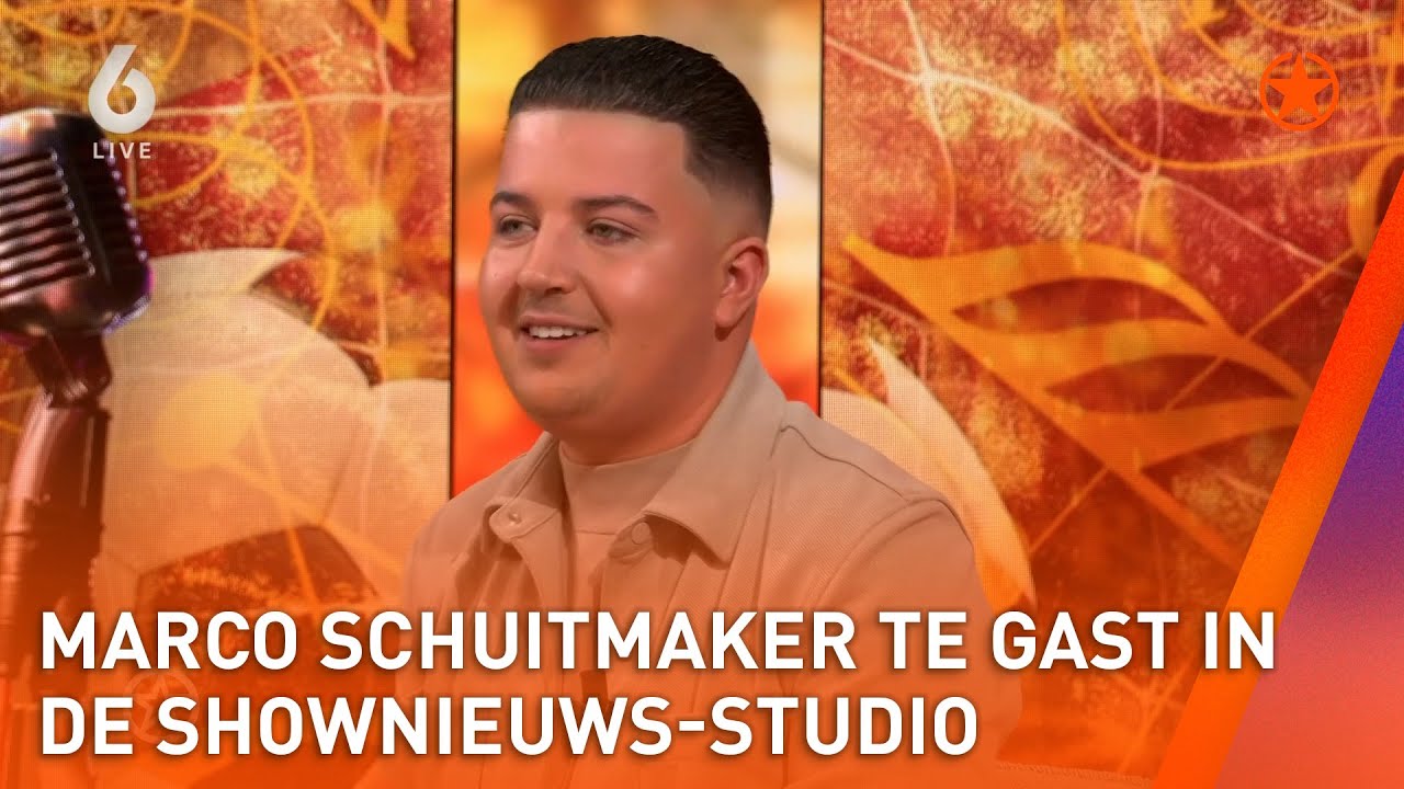 MARCO SCHUITMAKER over zijn LIEFDESLEVEN en NIEUWE MUZIEK | SHOWNIEUWS ...