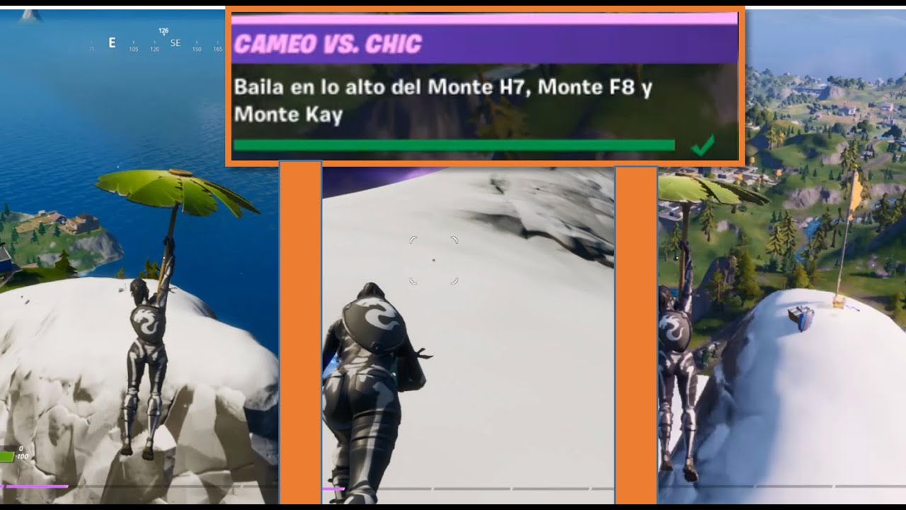 BAILA EN LO ALTO DEL MONTE H7, MONTE F8 Y MONTE KAY - YouTube