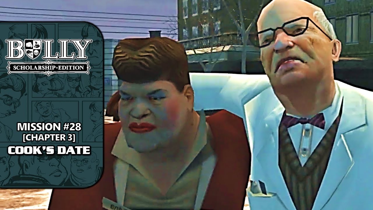 Bully SE [100% Walkthrough] - Mission #28: Cook's Date - YouTube