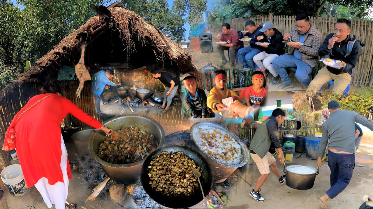 Unseen Beautiful Village Environment of Nepal | Village Birthday Party ...