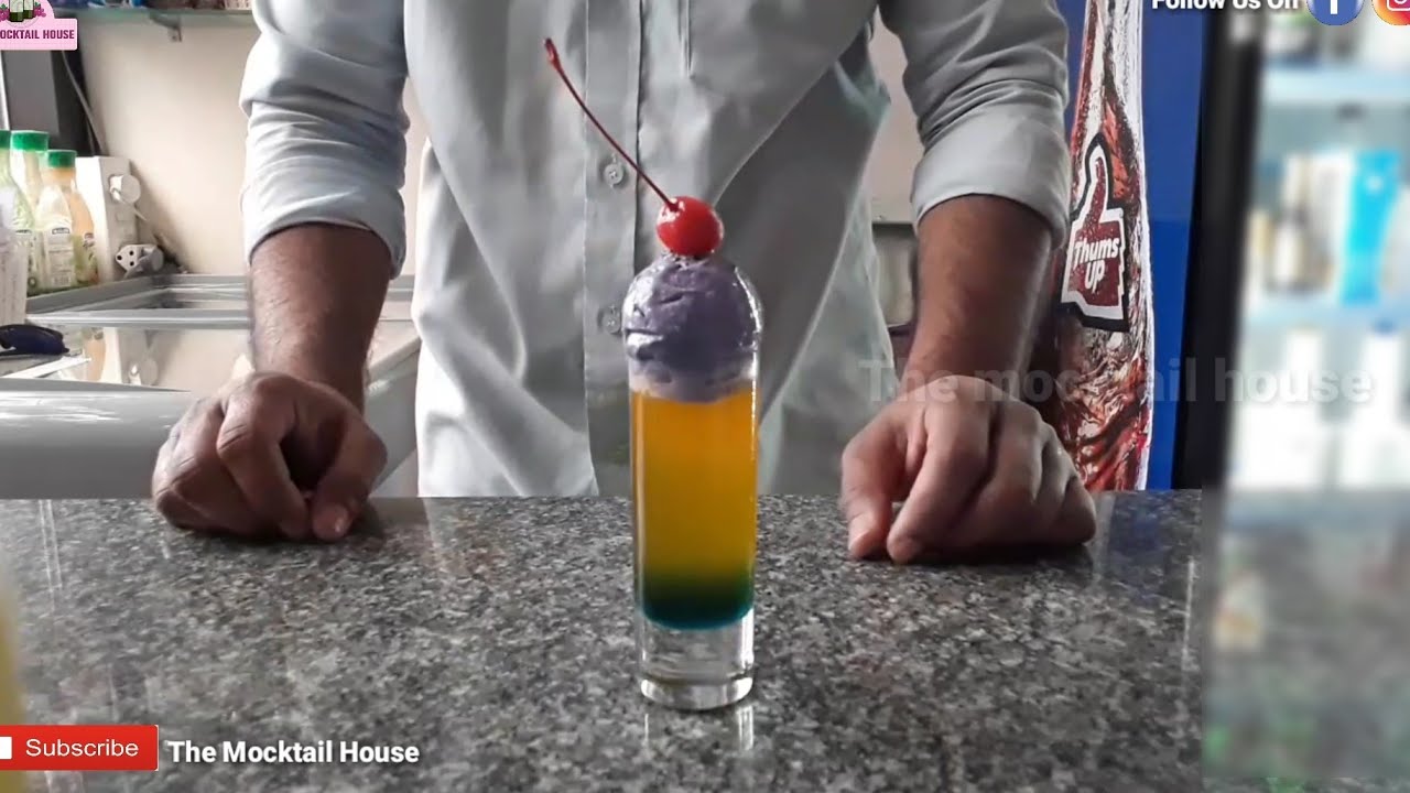 Mocktail shots || Non alcoholic drink || Easy to make || The mocktail ...