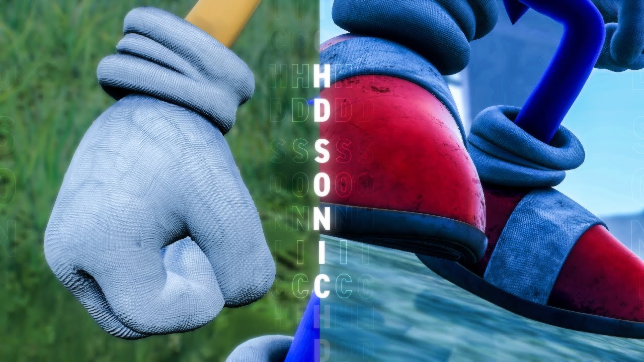 HD High-Poly Sonic in Sonic Frontiers - YouTube