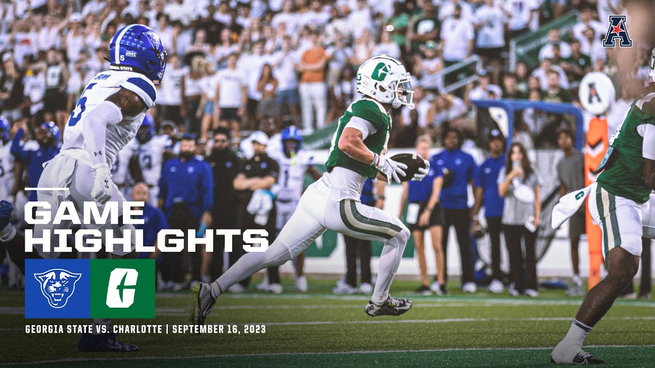 Game Highlights: Georgia State 41, Charlotte 25 - YouTube