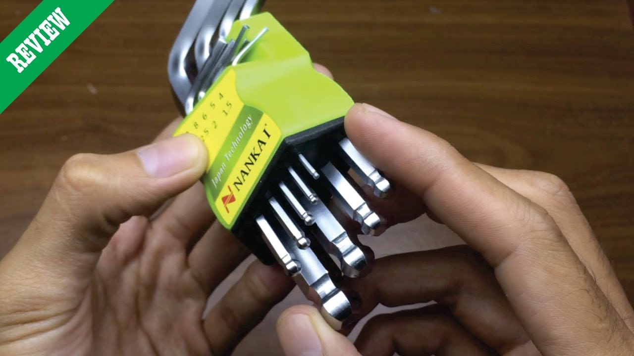 ALLEN WRENCH HEX KEY JAPAN NANKAI - YouTube