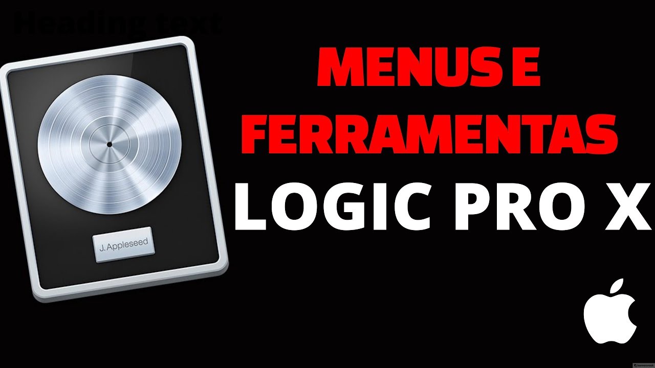 Aula Logic Pro X - Menus e Ferramentas - Curso de Logic Pro Brasil ...