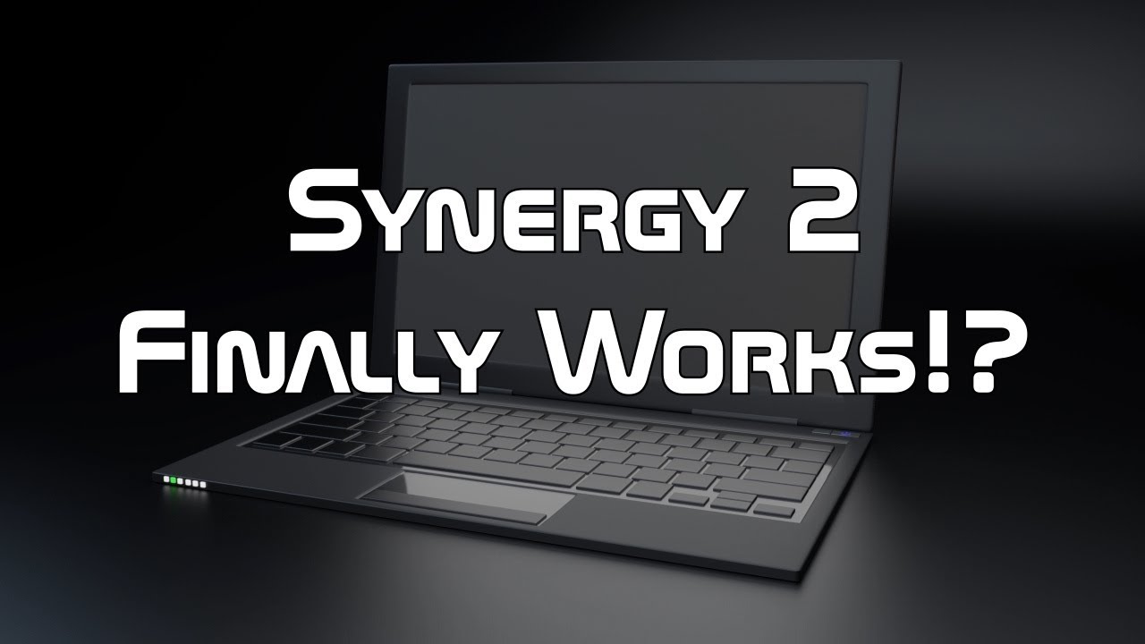 Synergy 2 Finally Works!? - YouTube
