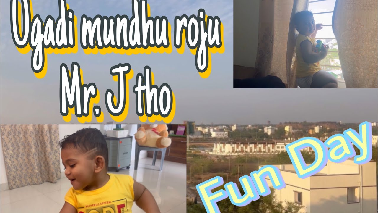 Ugadi mundhu roju Mr. J tho || Mr. J’s Dance || Chinnu Tales - YouTube