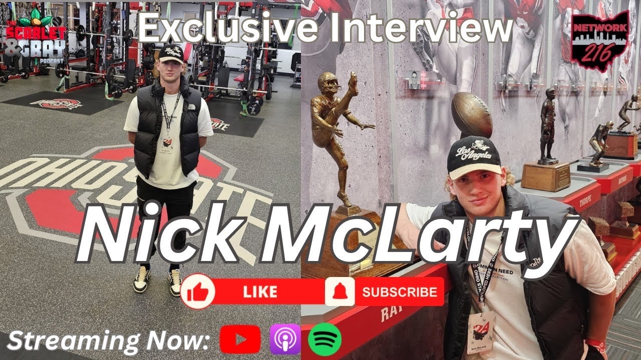 Exclusive Interview featuring Ohio State Punter Nick McLarty. - YouTube