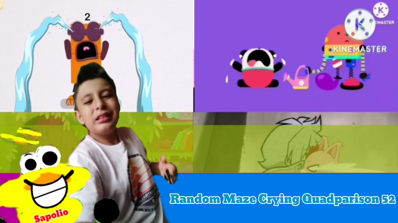 Random Maze Crying Quadparison 52 - YouTube