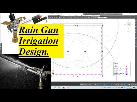 Rain Gun Irrigation System Designing| HEIS| Gun Irrigation| Komet 163 ...