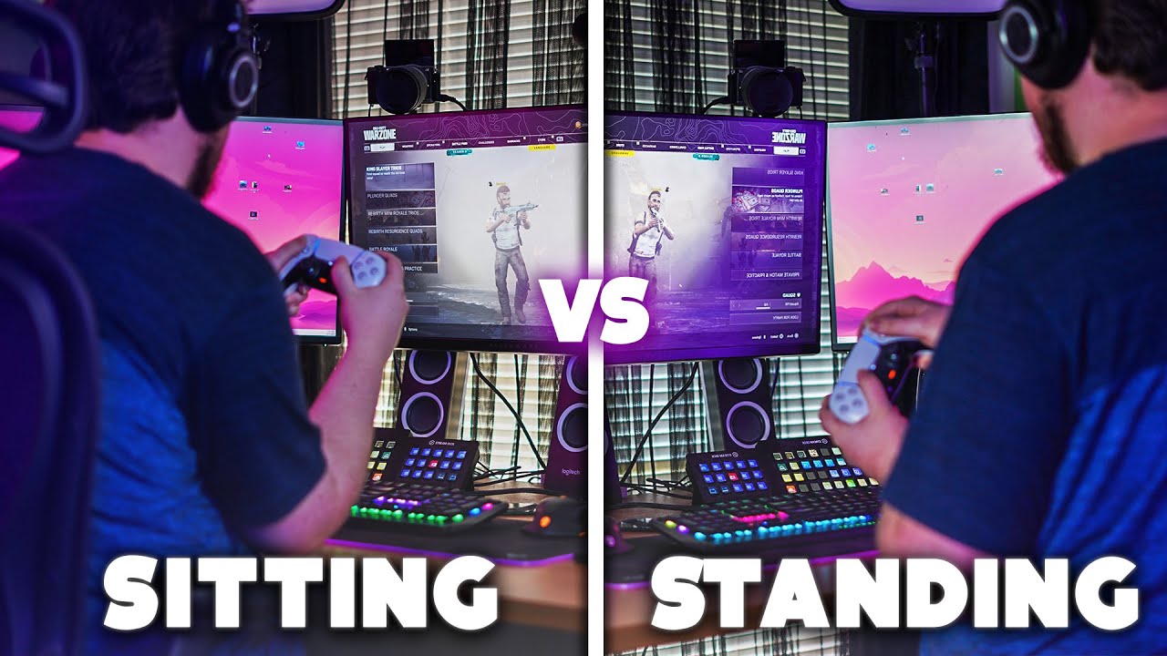 Gaming Sitting vs Standing: Are Standing Desks worth it for Gaming ...