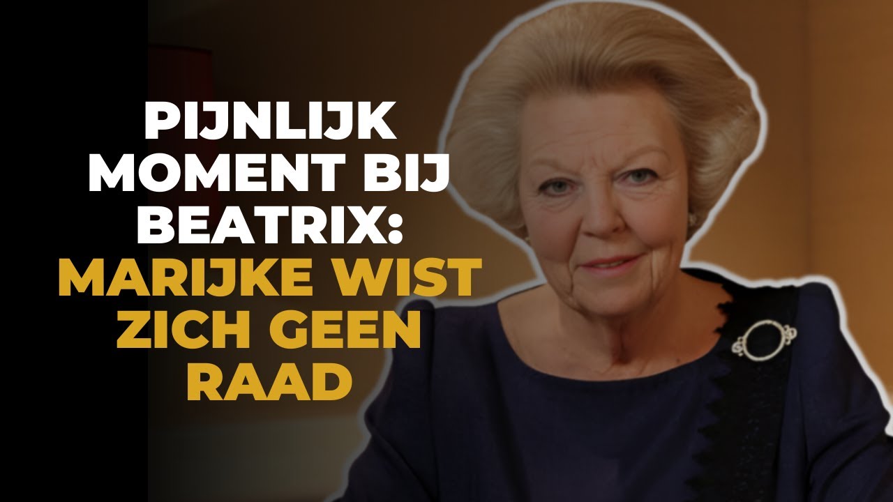 Pijnlijk moment met Beatrix: ‘Ik wist niet waar ik moest kijken’ - YouTube