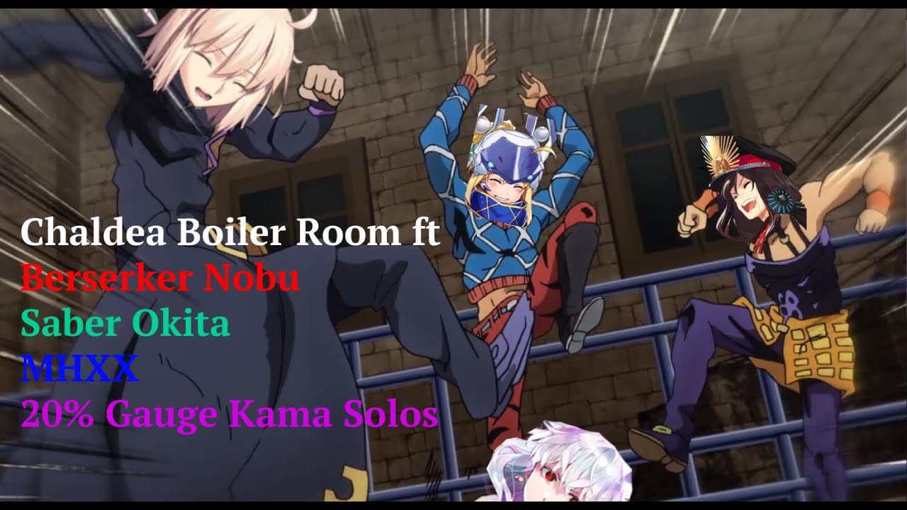 FGO Boiler Room gang solos 20% gauge Kama - YouTube