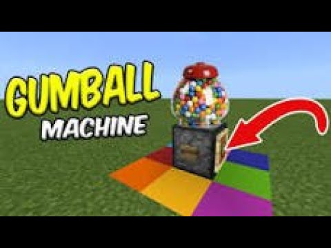 HOW TO MAKE A CANDY MACHINE IN MINECRAFT 1.16!!! - YouTube