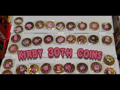 Kirby 30th Anniversary Coins (Medals) - YouTube