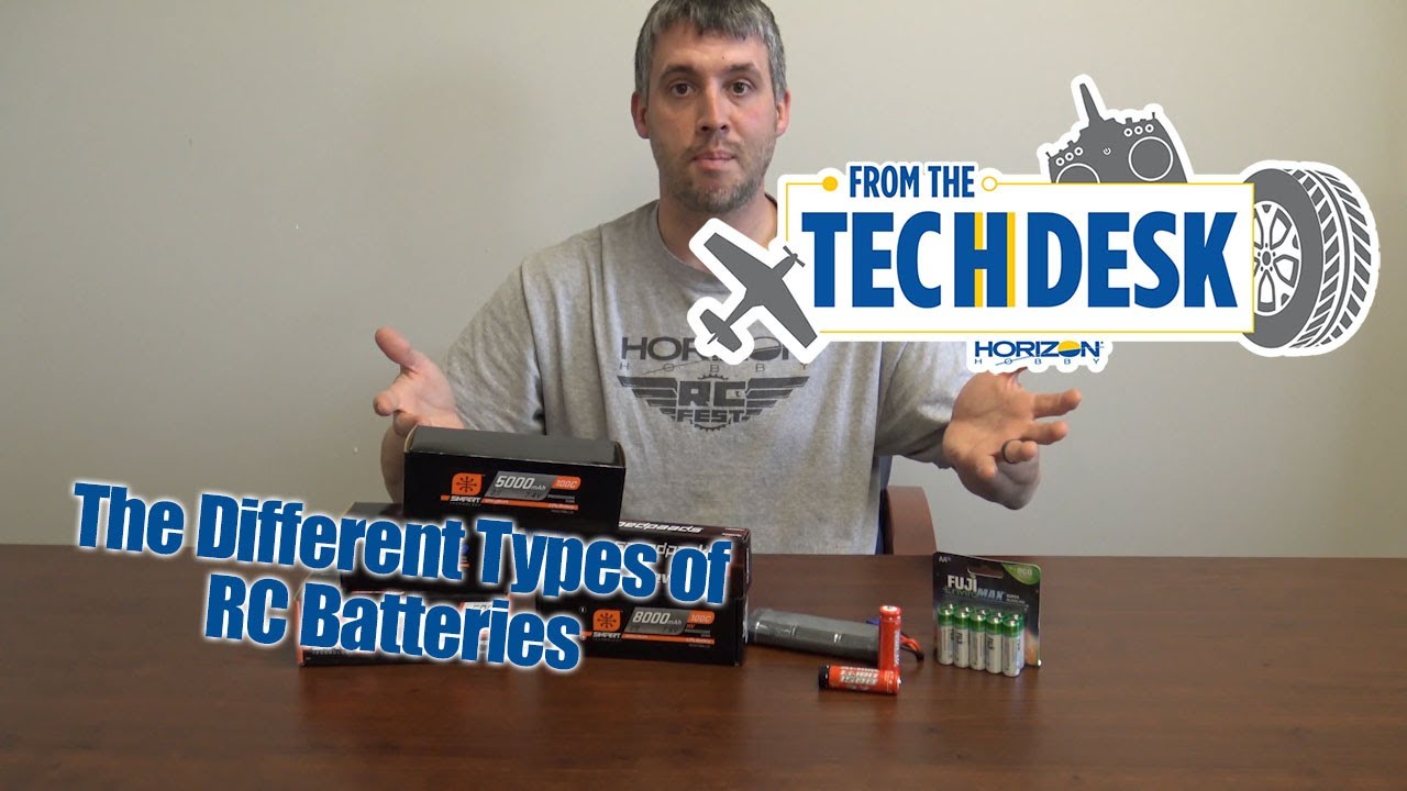 From the Tech Desk: The Different Types of RC Batteries - YouTube